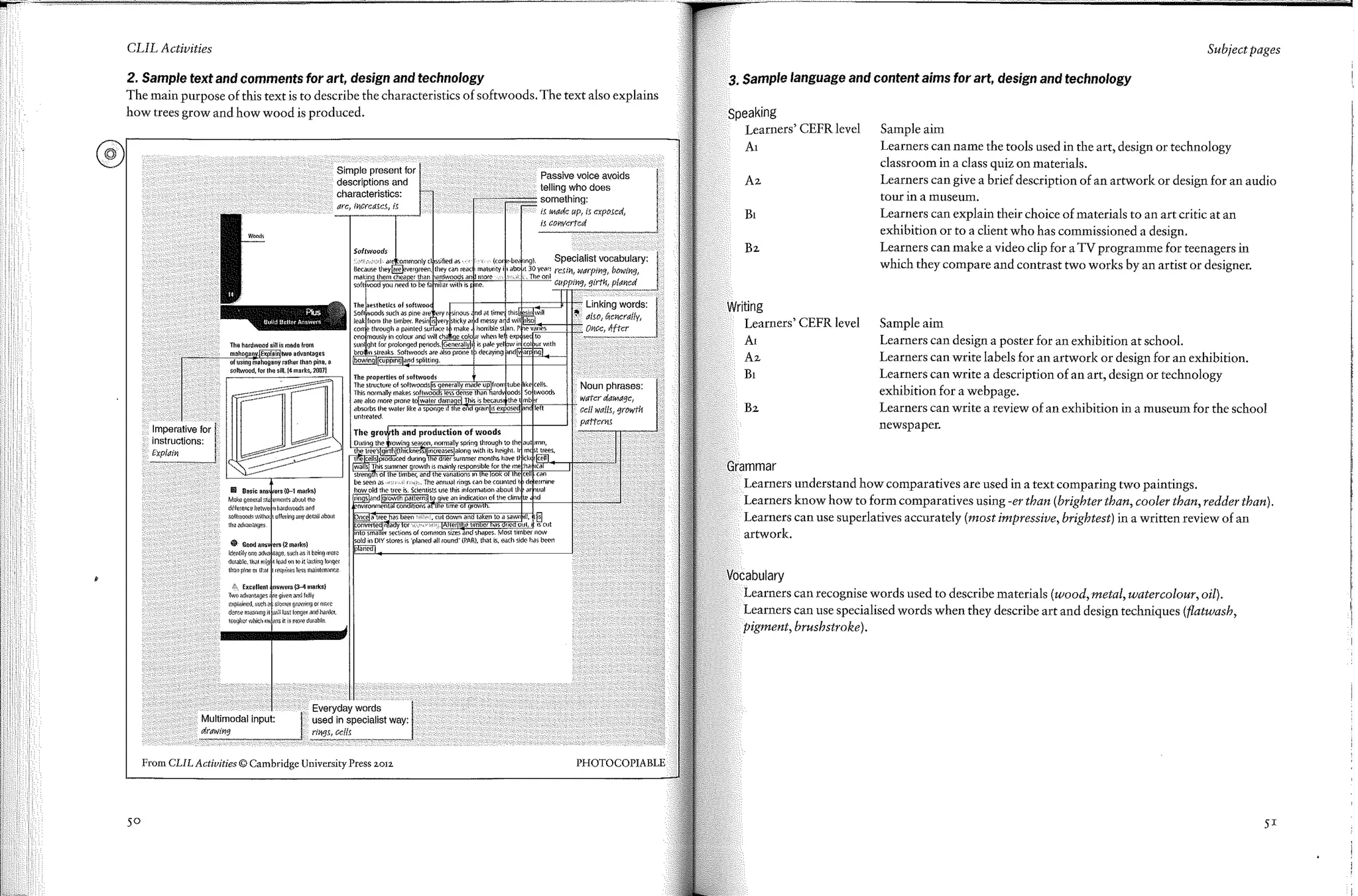 Clil activities (book) | PPT
