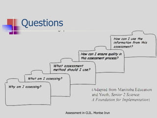 CLIL 6 assessment in CLIL | PDF