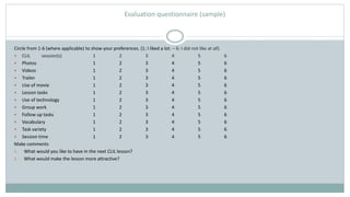 Clil an innovative teaching practice | PPT