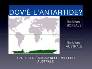 Clil antartide geografia generale | PPT