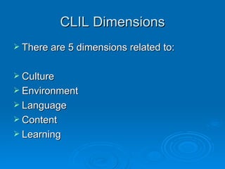 CLIL Compendium | PPT