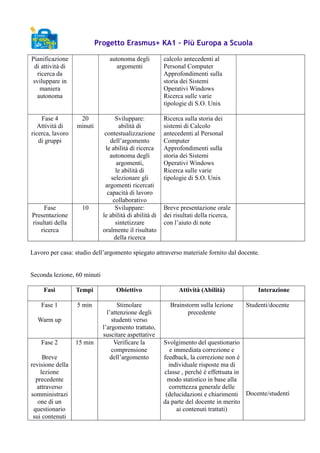 Erasmus+KA1 Piùeuropaascuola_CLIL_D_COGLITORE | PDF