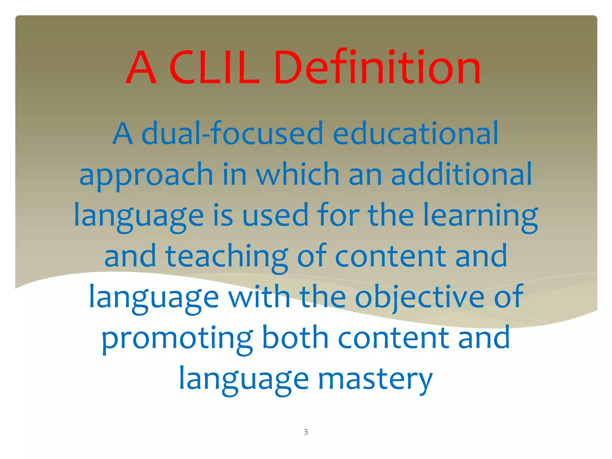 CLIL methodology | PPT