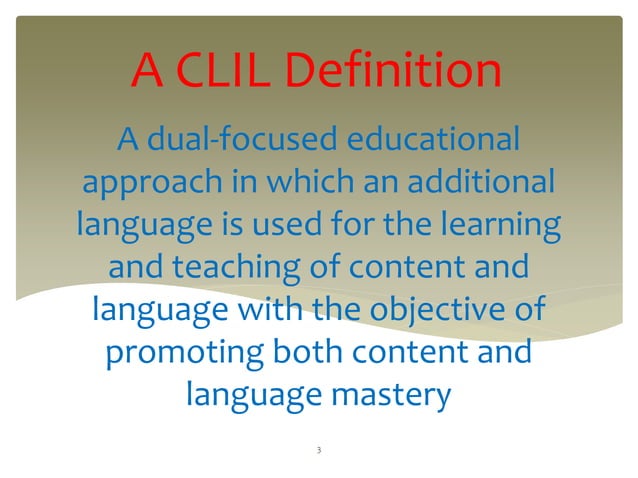 CLIL methodology | PPT