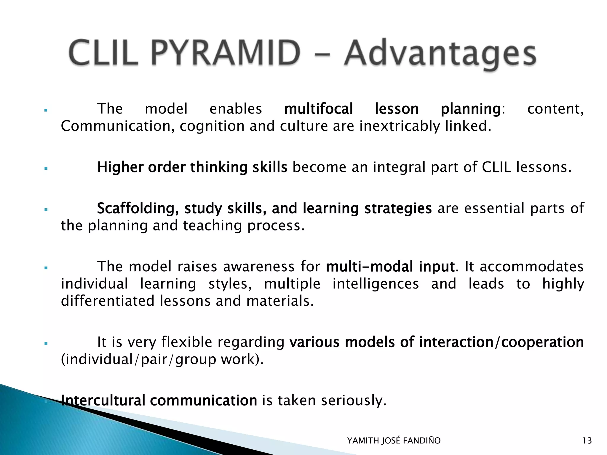 CLIL lesson planning | PPTX