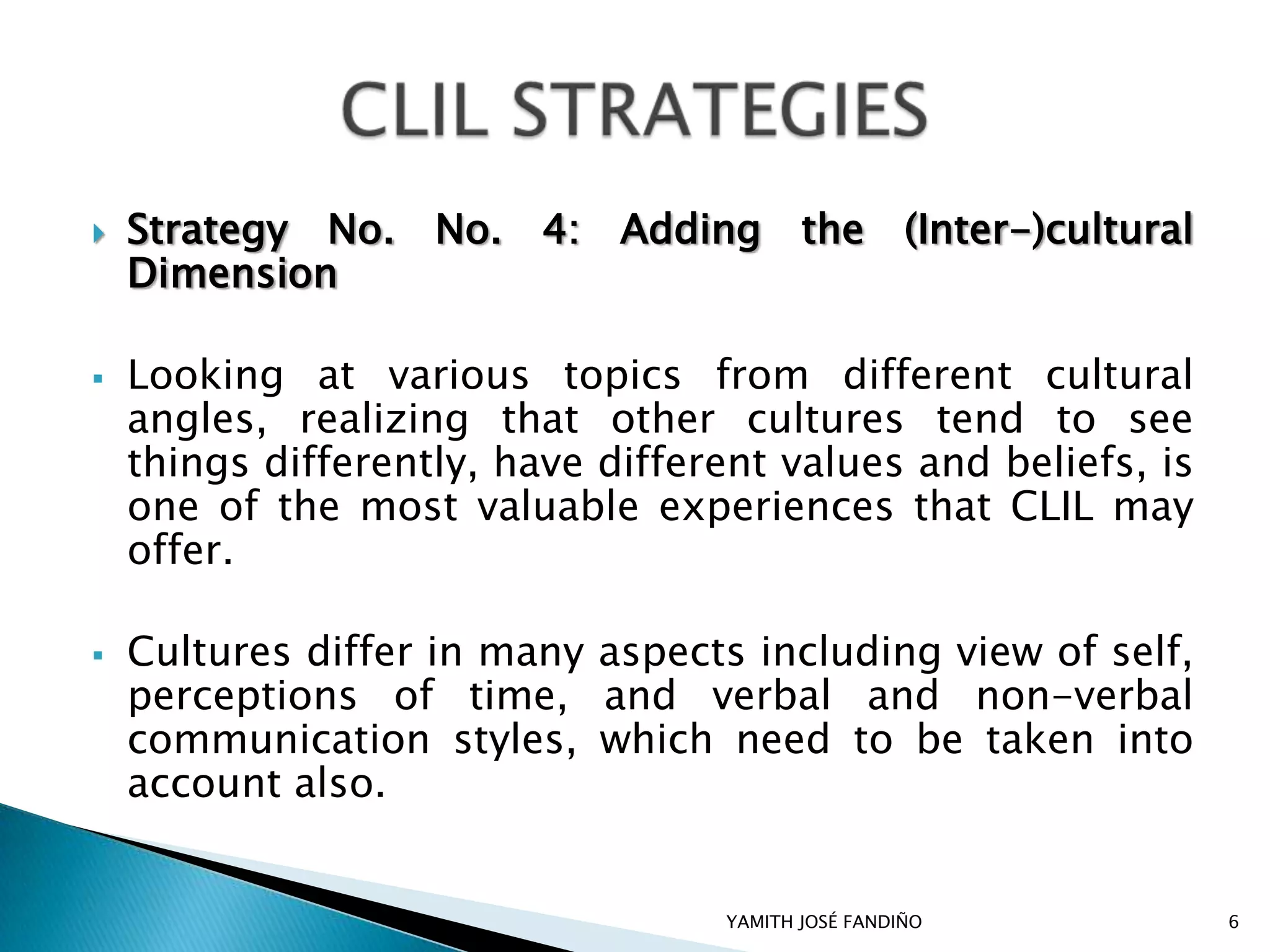 CLIL lesson planning | PPTX