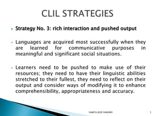 CLIL lesson planning | PPTX