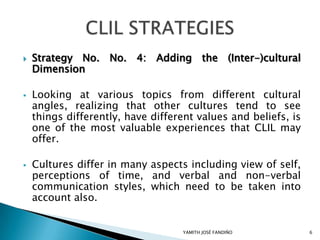 CLIL lesson planning | PPTX