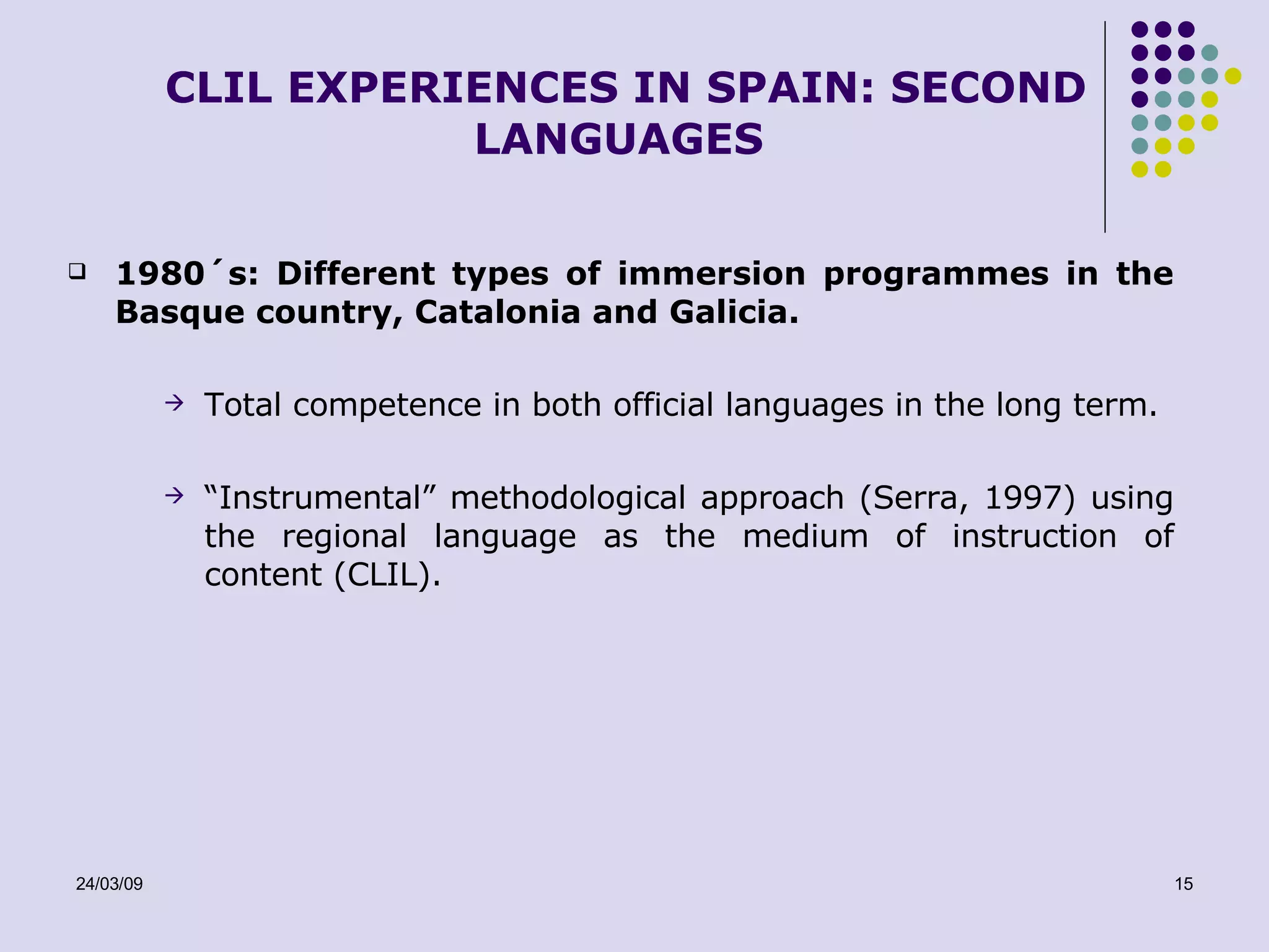CLIL - Content and Language Integrated Learning | PPT