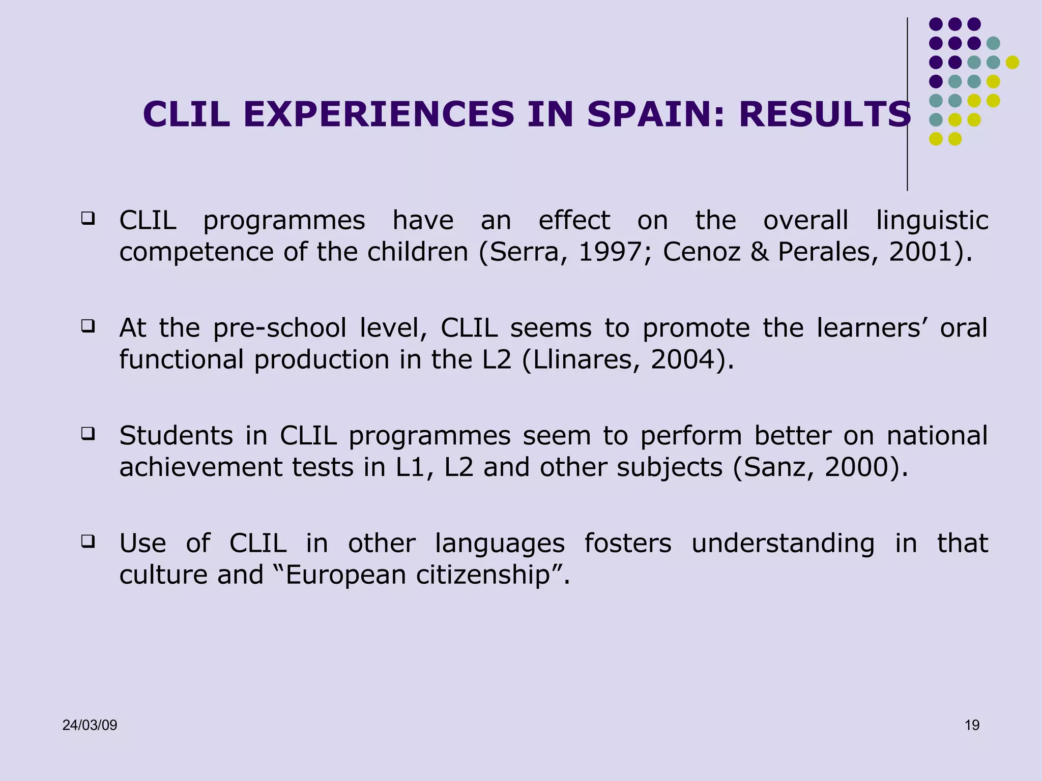 CLIL - Content and Language Integrated Learning | PPT