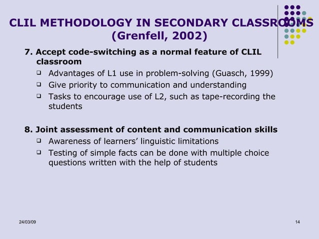 CLIL - Content and Language Integrated Learning | PPT