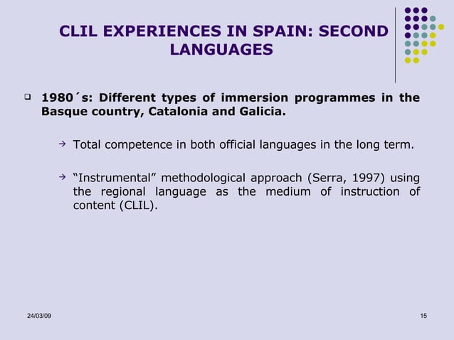 CLIL - Content and Language Integrated Learning | PPT