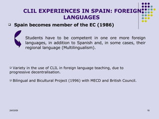 CLIL - Content and Language Integrated Learning | PPT