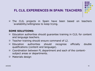CLIL - Content and Language Integrated Learning | PPT