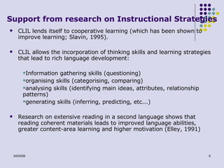 CLIL - Content and Language Integrated Learning | PPT