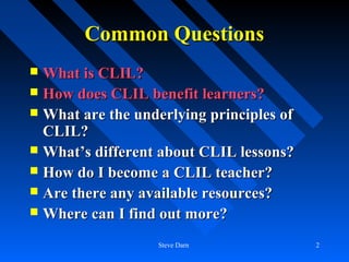 CLIL | PPT
