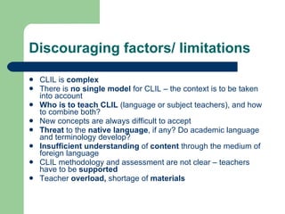 Clil presentation | PPT