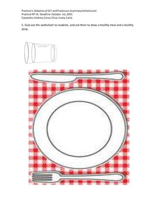 CLIL PROJECT: HEALTHY DIET | DOCX