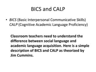CLIL: Looking at language for teaching subject content | PPT