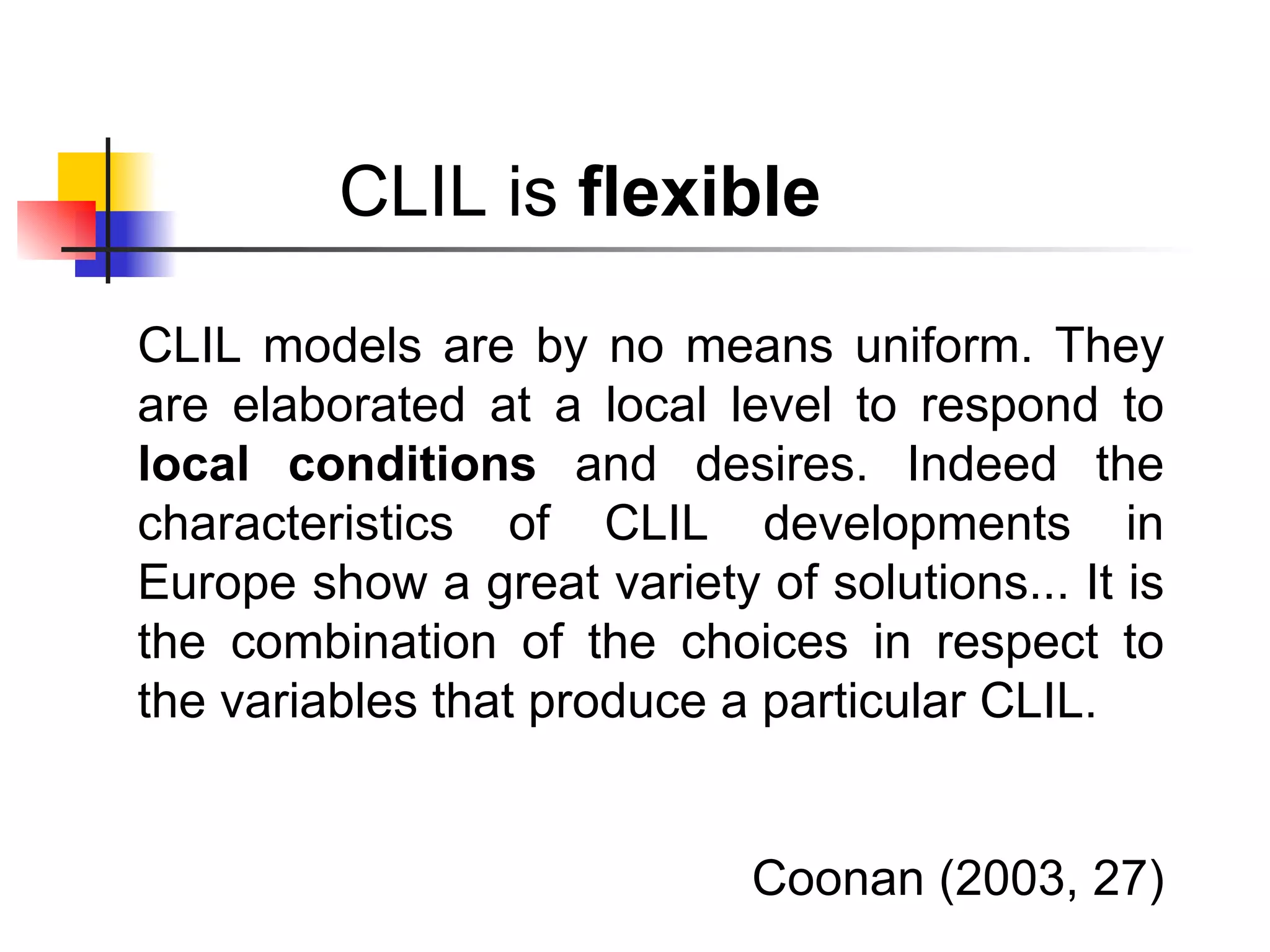 Clil theory | PPT