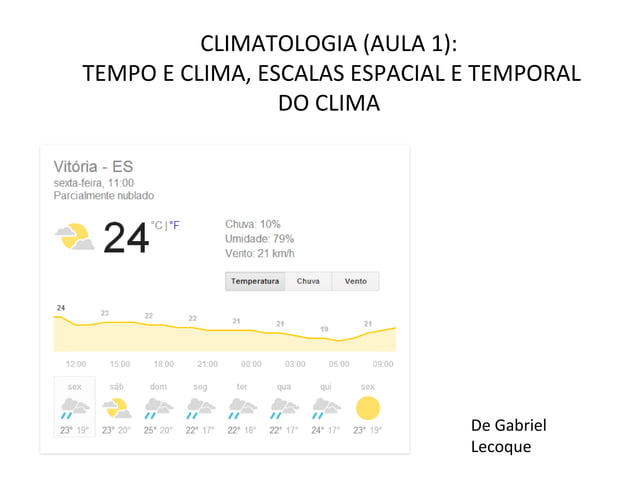 Clima 1 tempo e_clima_escalas_temporal_e_espacial | PPT