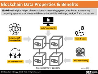 Blockchain as a New Energy Digital Infrastructure Technology Layer | PPT
