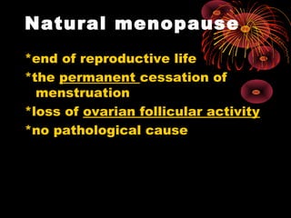 Climacteric | PPT