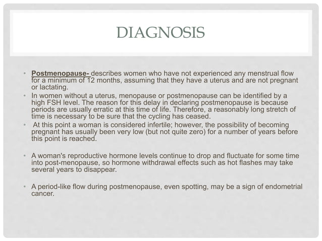 Climacteric changes in males and females | PPTX