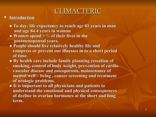 climacteric.ppt. . | PPT