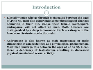 Climactric changes | PPTX
