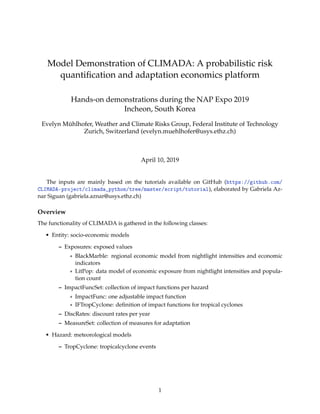 6.3.2 CLIMADA model demo | PDF