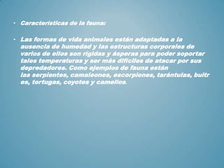 Clima desertico sabri y anyi | PPTX