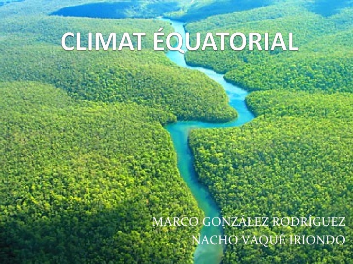 Clima ecuatorial 2003