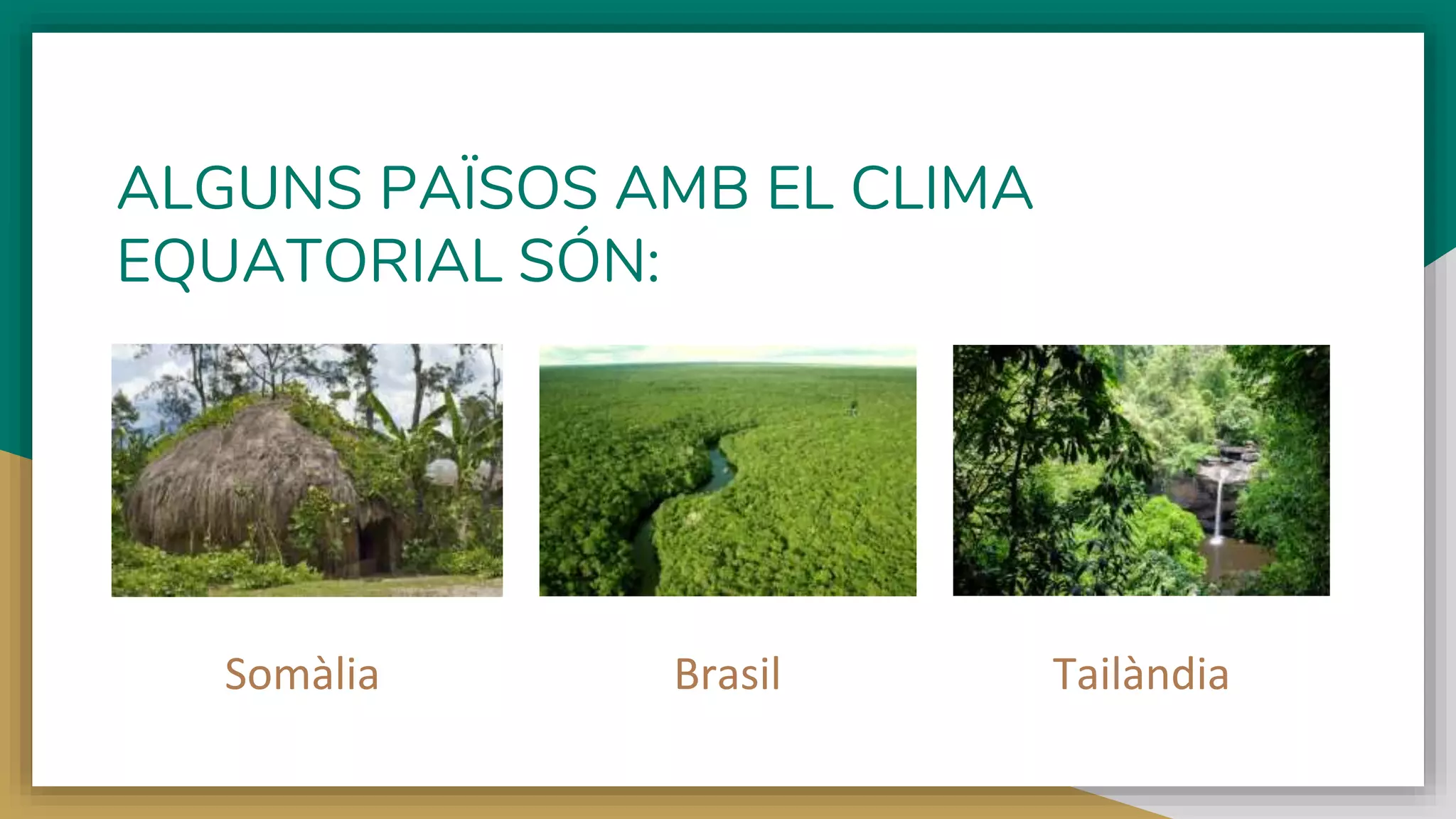 Clima equatorial | PPTX