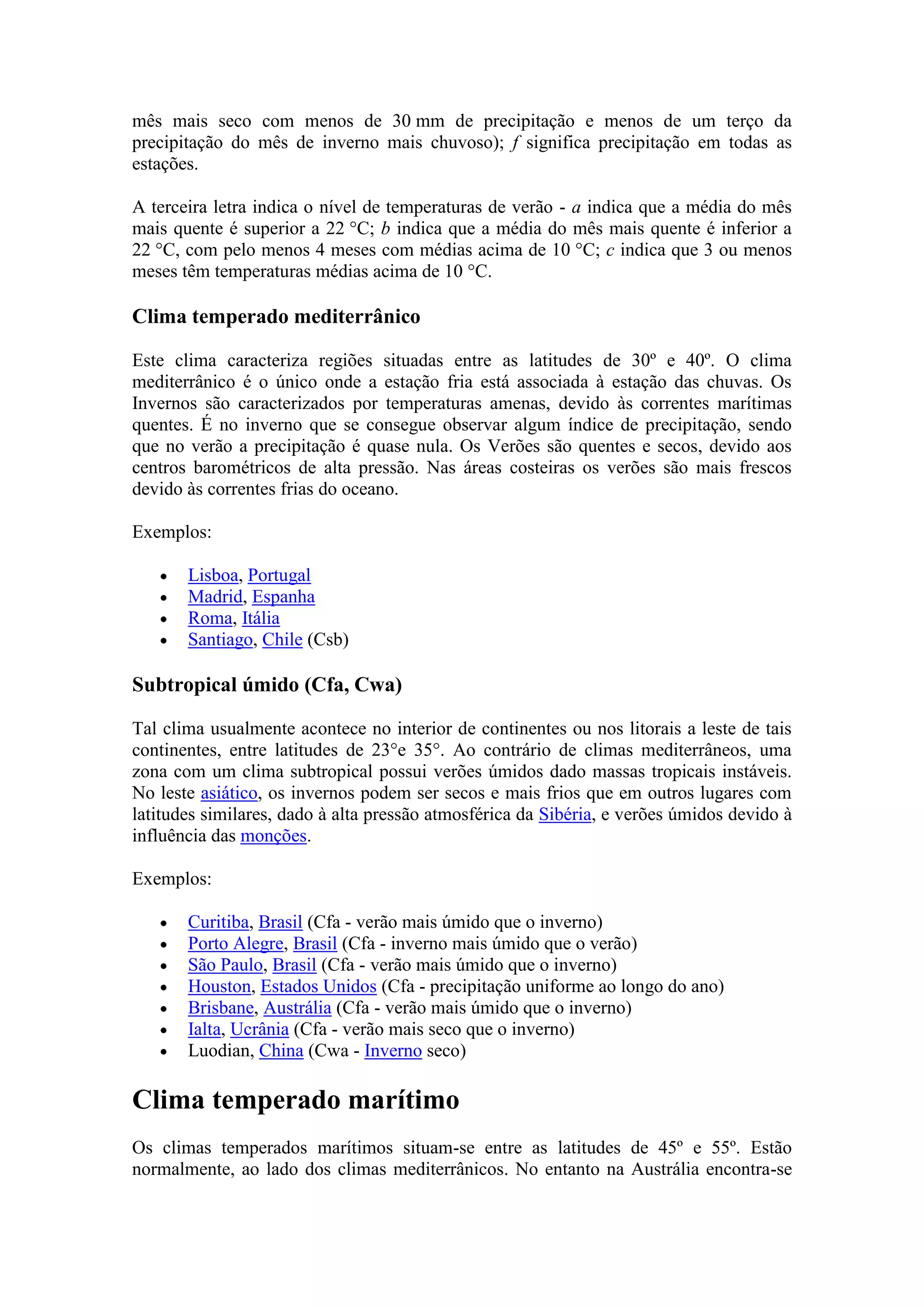Clima e regioes subtropical e outros | DOCX