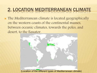Clima mediterraneo | PPTX
