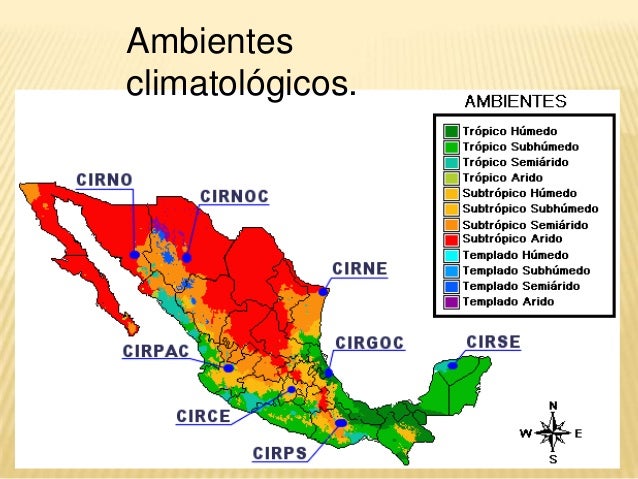 Tipos De Clima De Mexico