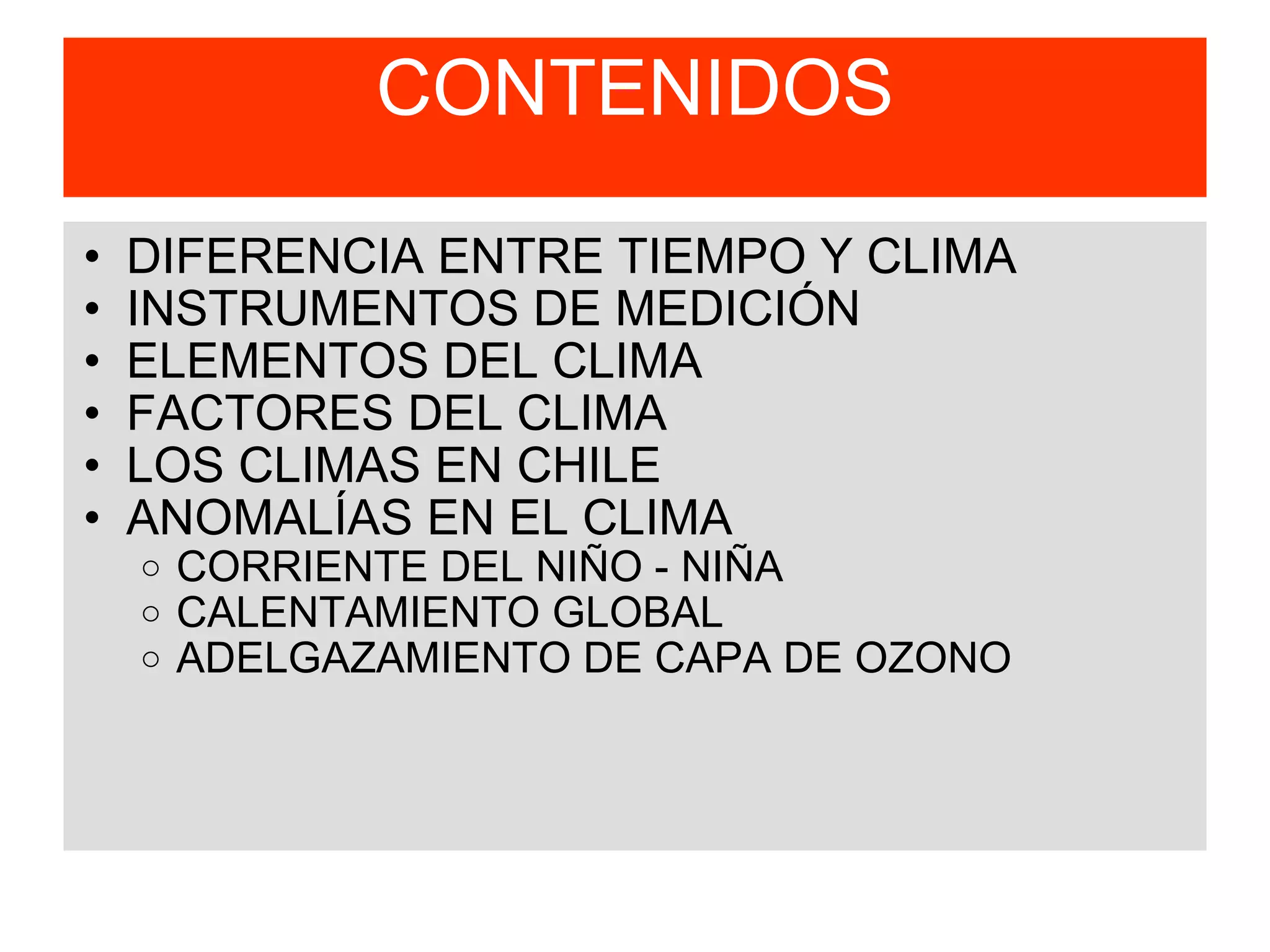 Climas De Chile | PPT
