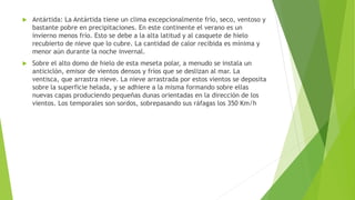 Climas del mundo | PPTX