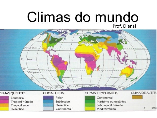 Climas do mundo