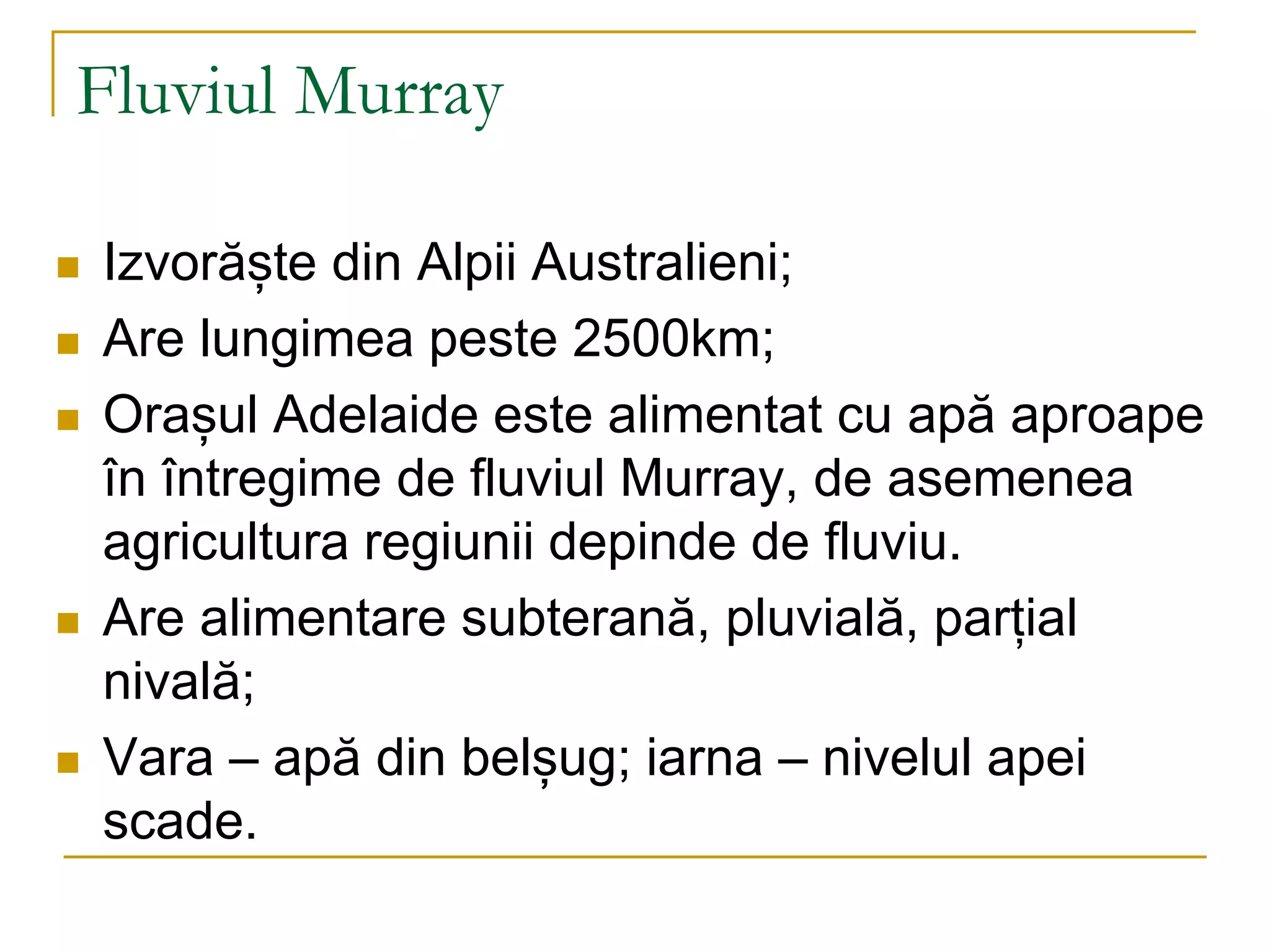 Clima si apele Australiei | PPT