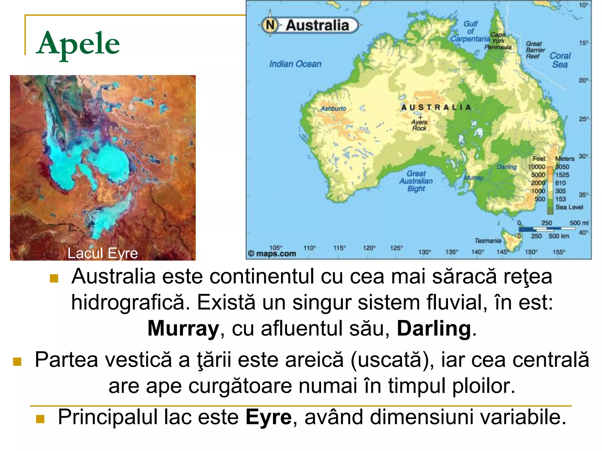 Clima si apele Australiei | PPT