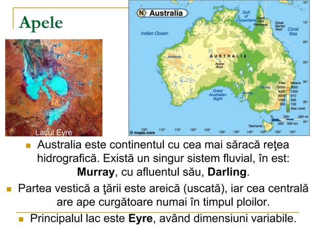 Clima si apele Australiei | PPT