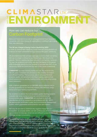 Climastar Product Brochure | PDF