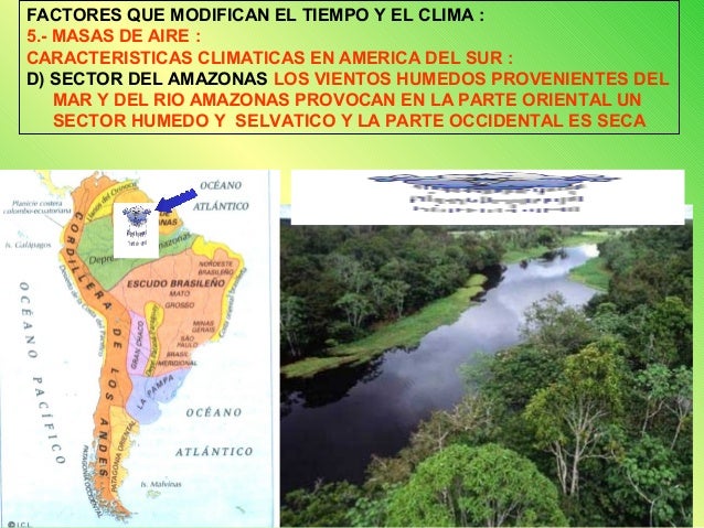 Climas y poblacion de america latina