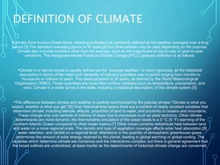 Climate | PPTX