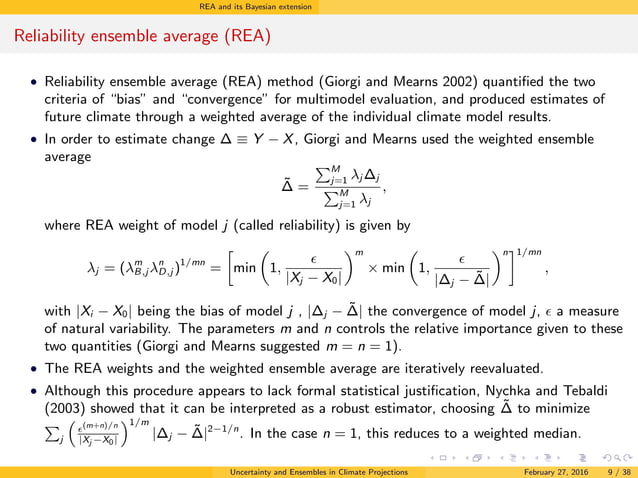 Uncertainty and Ensembles in Climate Projections | PDF | Physics | Science