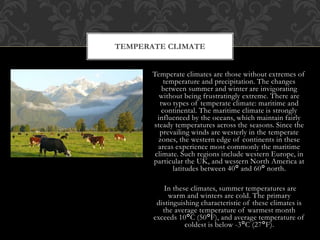 An Ideal Climate | PPTX
