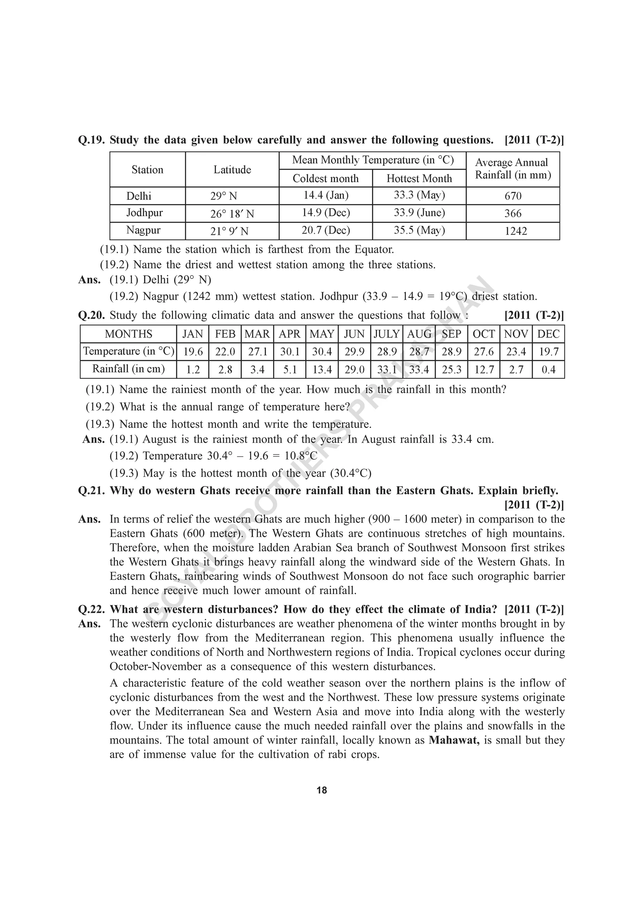 chapter climate~~ CLASS 9 | PDF