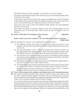 chapter climate~~ CLASS 9 | PDF